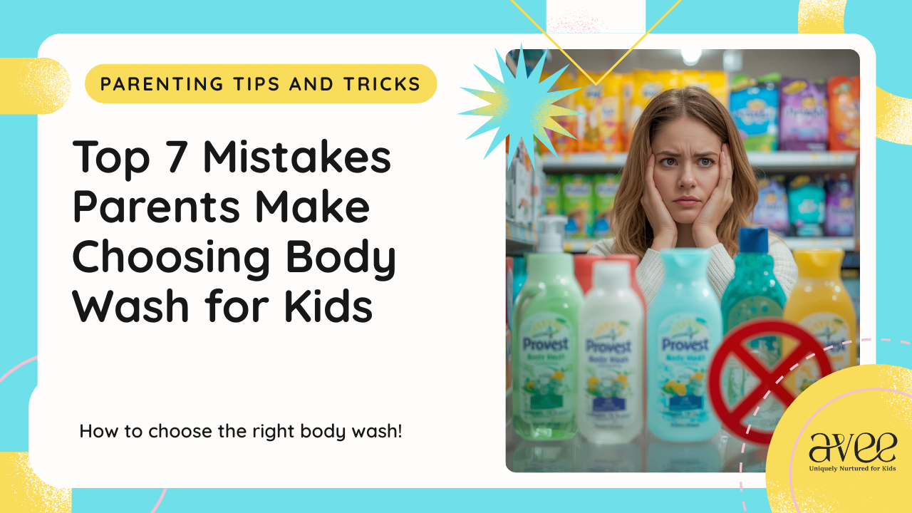 7 Mistakes Parents Make While Choosing Kids Body Wash 🚫👶 – Syoat ...